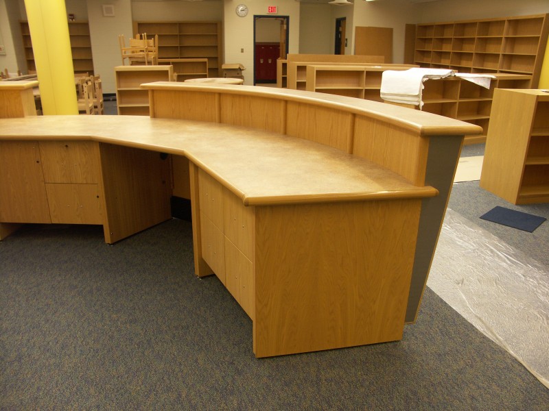 Library Charge desk
